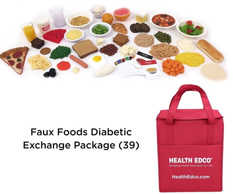 Faux Food Models for Processed Foods Education | Health Edco