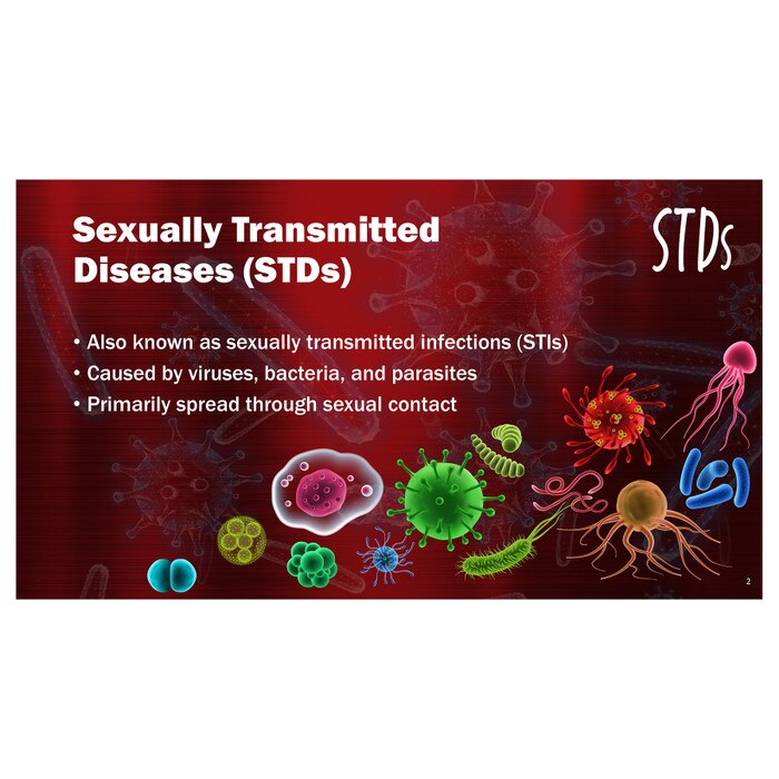 Sexually Transmitted Diseases Stds Powerpoint Health Edco