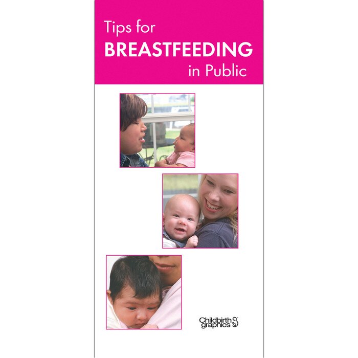 Breastfeeding In Public Pamphlet | Childbirth Graphics