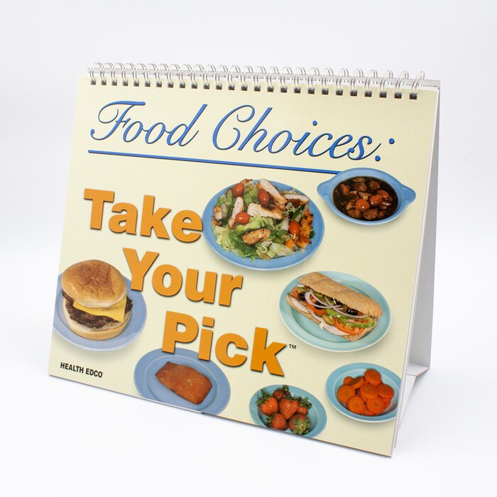 Food Choices Interactive Educational Flip Chart | Health Edco