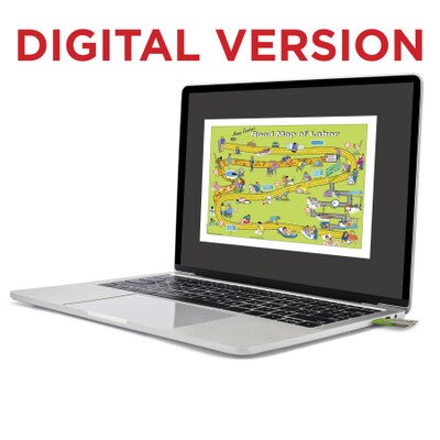 Penny Simkin's Road Map Of Labor Tear Pad | Childbirth Graphics