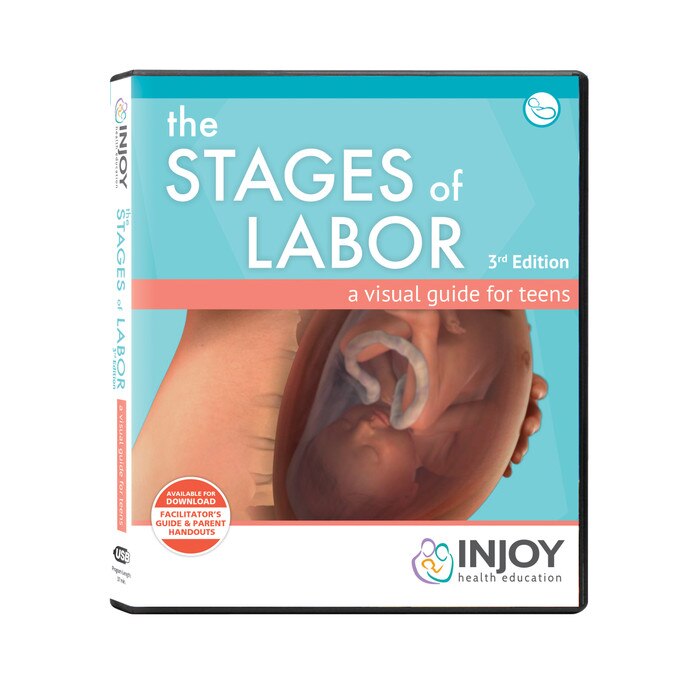 Stages of Labour Guide for Teens USB | Childbirth Graphics