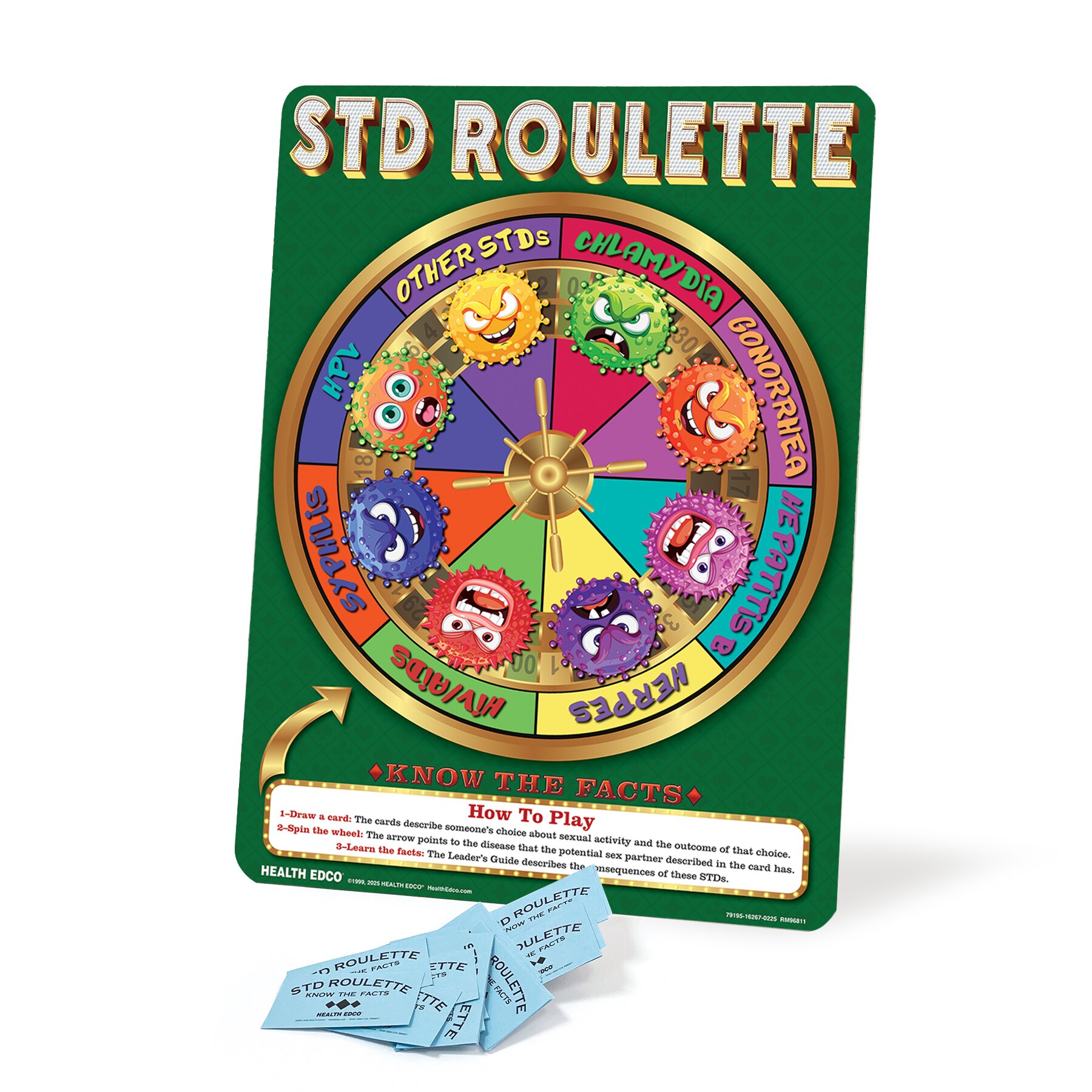 STD Roulette Game For Health Education | Health Edco